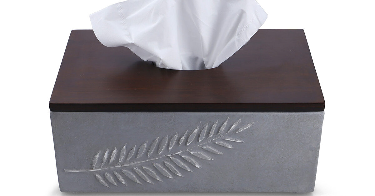Imprint tissue box (Rectangle) - Bina Sohail